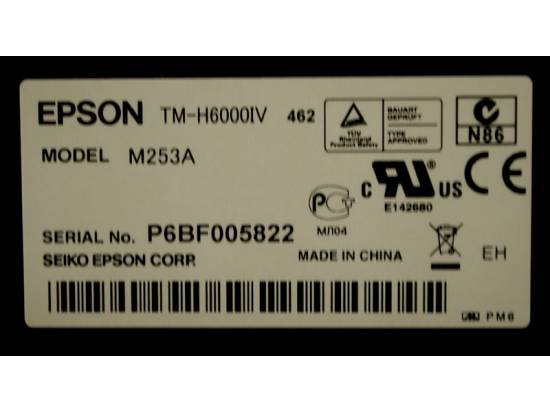 Epson TM-H6000IV Multifunction Printer - Black