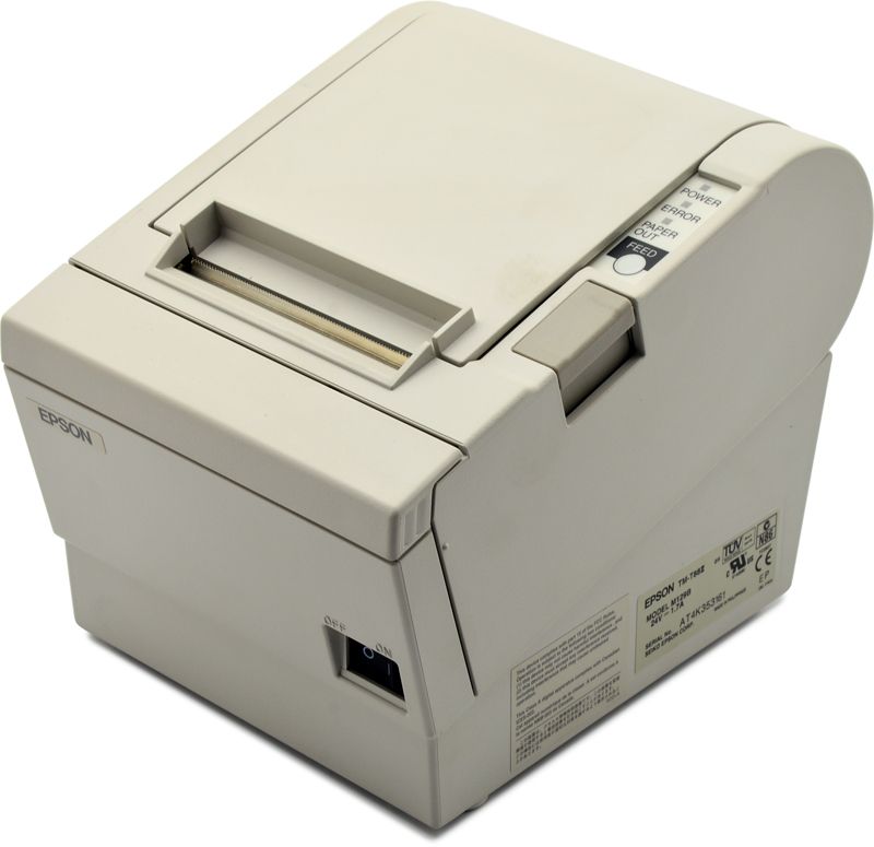 Epson TM-T88II Receipt Printer(M129B) - White - Refurbished